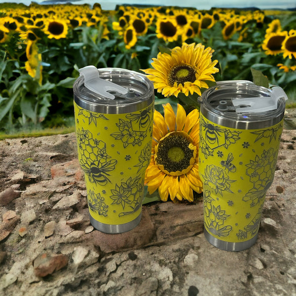 Bumble Bee 30oz Tumbler - Design Co. Studio 2
